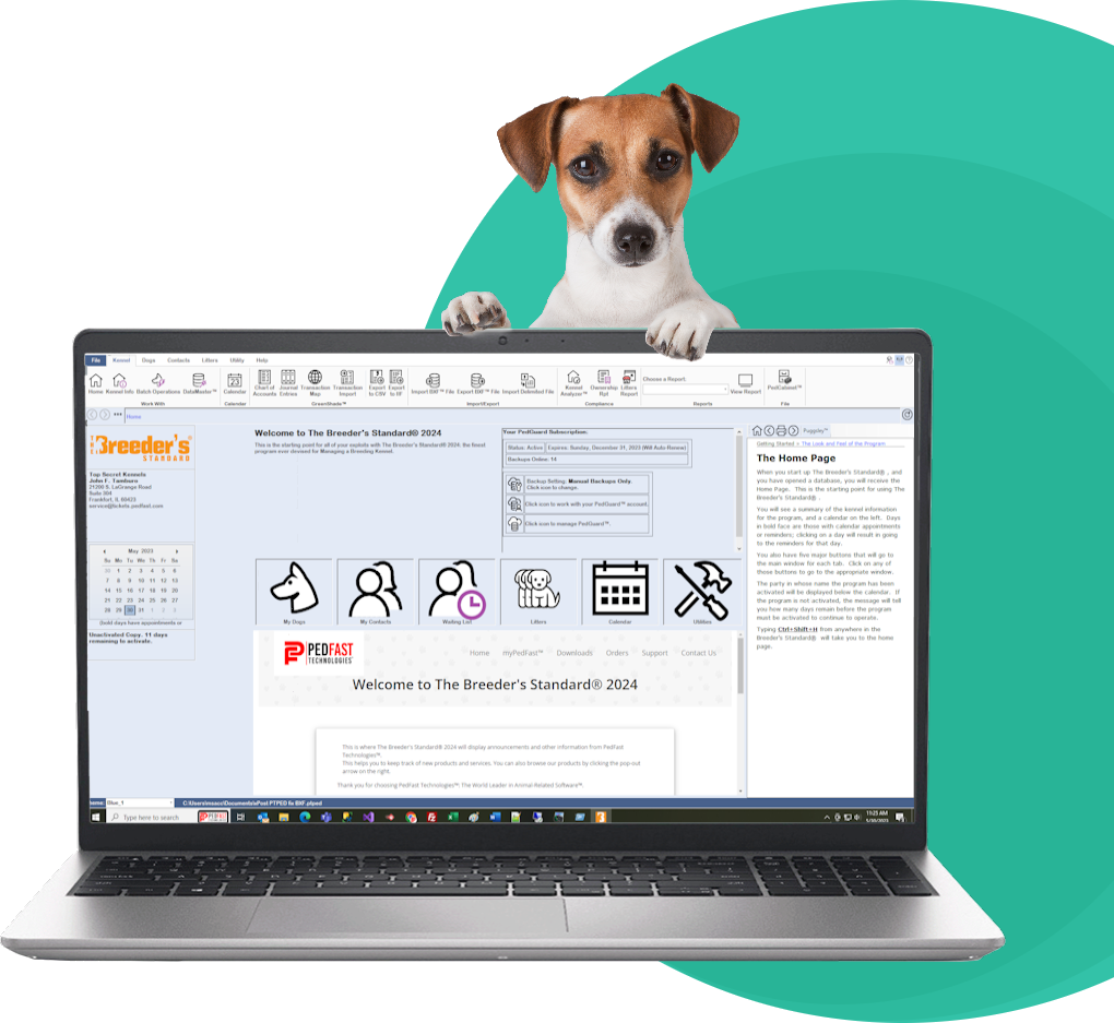 Dog Breeding Software Pedigree Software By PedFast Breeder s Standard Dog Breeding Software Pedigree Software By PedFast Breeder s Standard